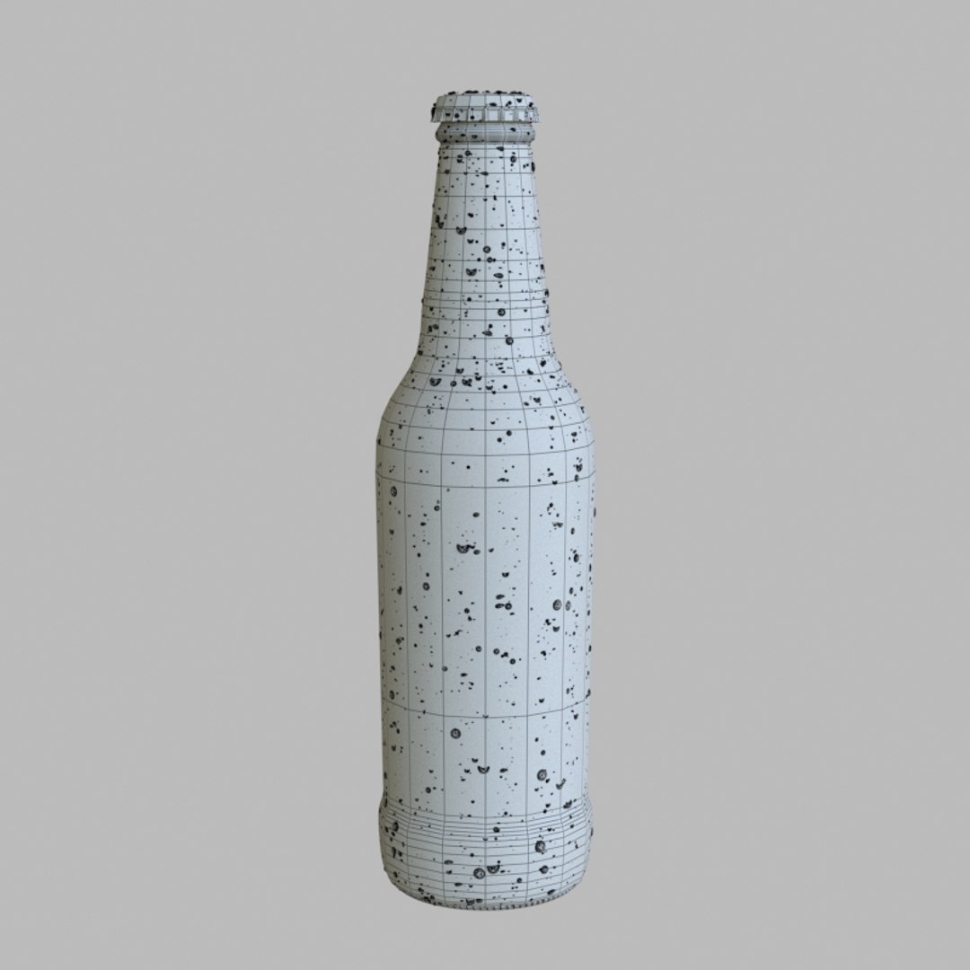 3D Model Beer Bottle - TurboSquid 1461414