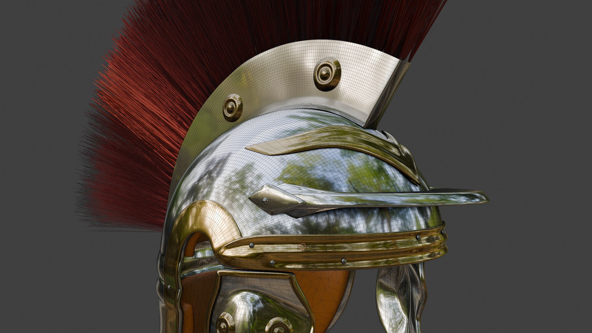 3D Roman Galea Helmet Model - TurboSquid 2203911