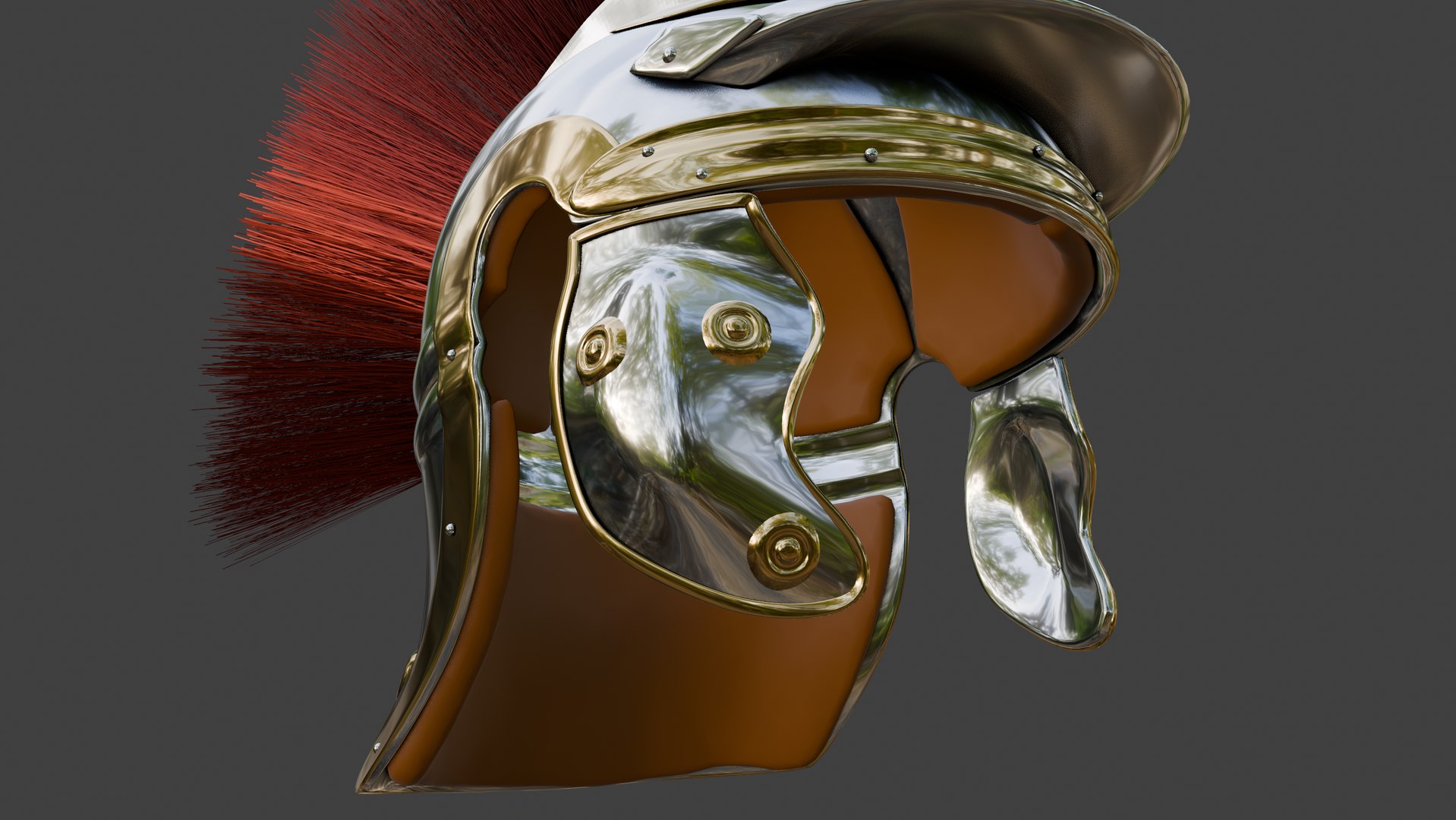 3D Roman Galea Helmet Model - TurboSquid 2203911