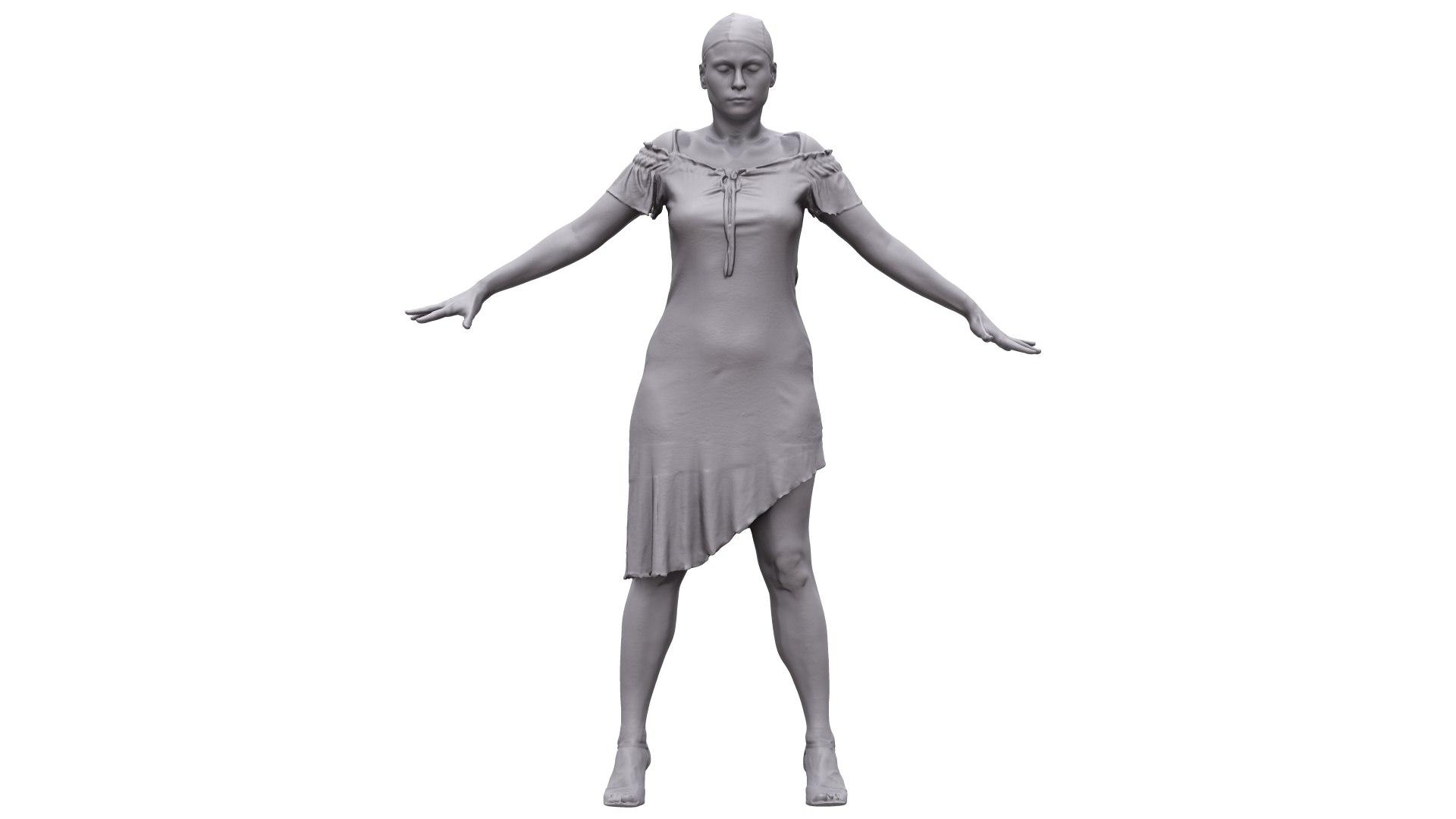 3D Base Body Scan Margie model - TurboSquid 1835052