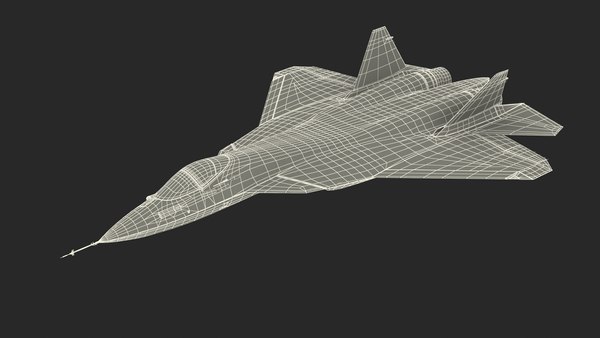 Sukhoi su 57 camo 3D model - TurboSquid 1640785