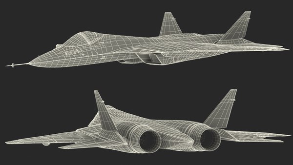 modelo 3d Vuelo Sukhoi SU 57 Camo - TurboSquid 1640785