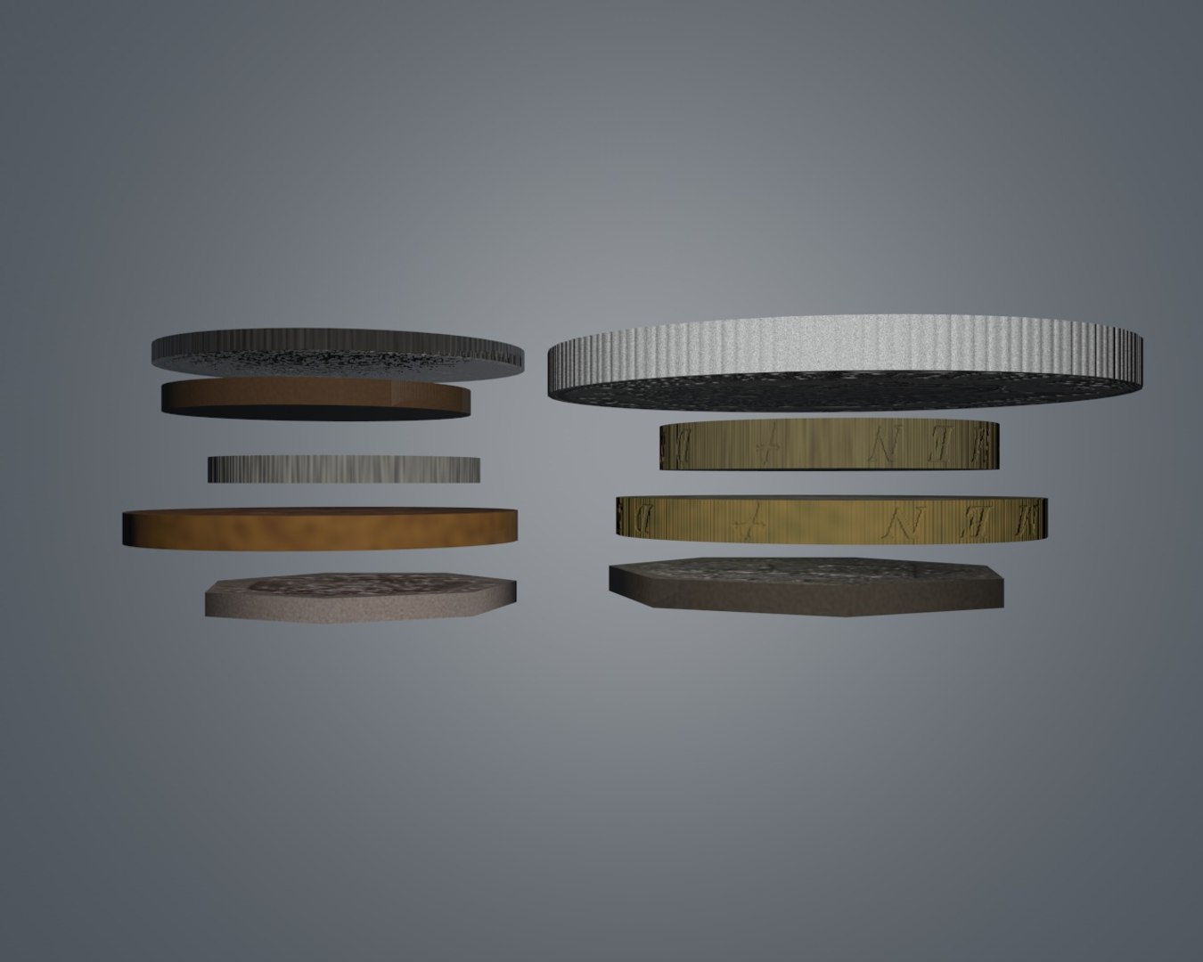 3d Model Coin Uk