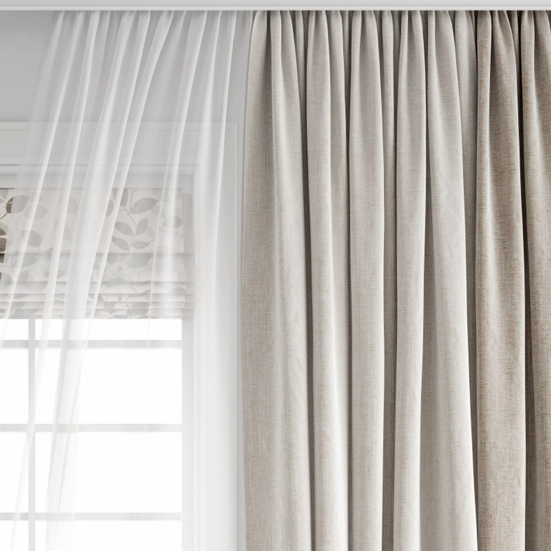 3D Curtain 345 Wind Blowing Effect 8 - TurboSquid 1960034