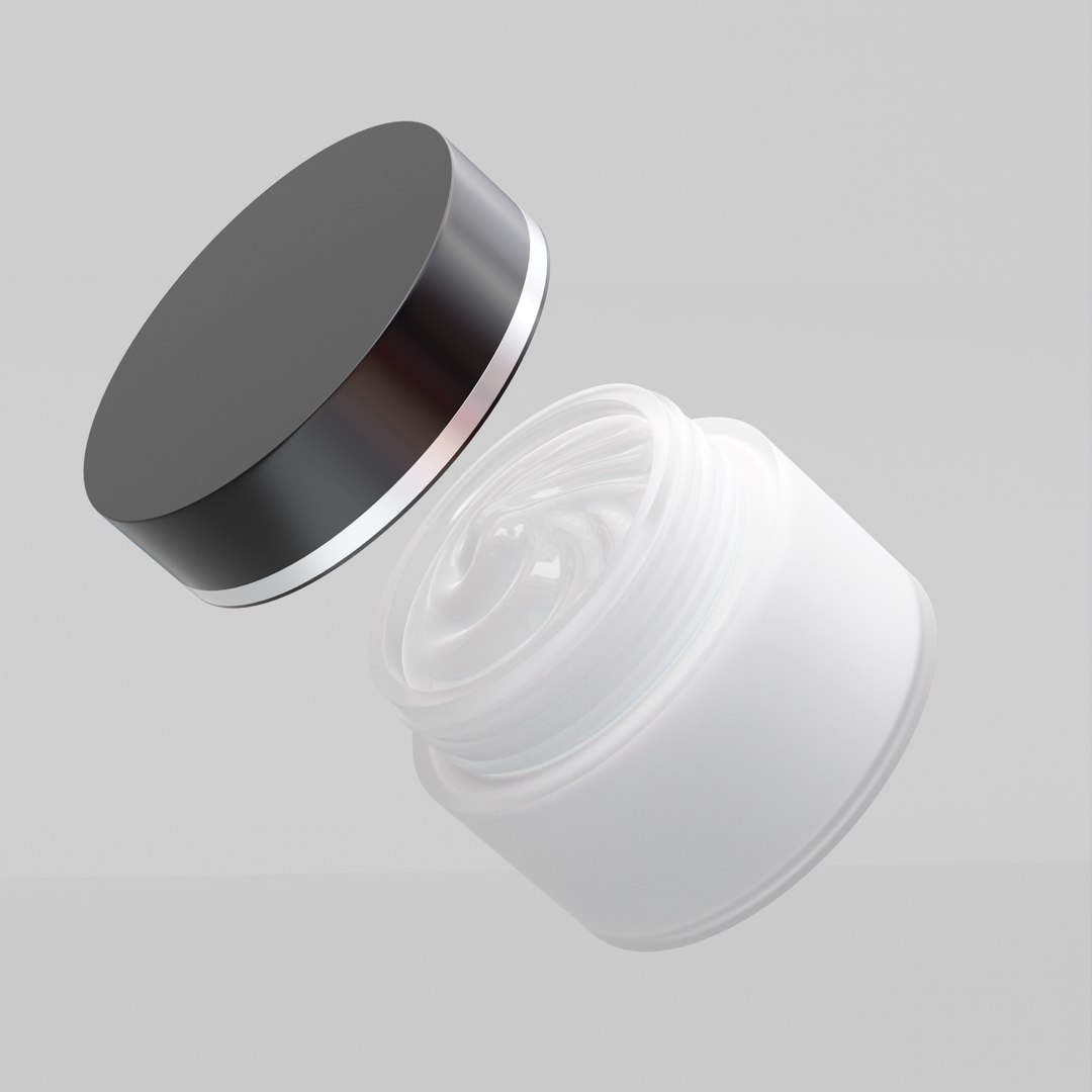 Cream Jar 27 3D - TurboSquid 1965843