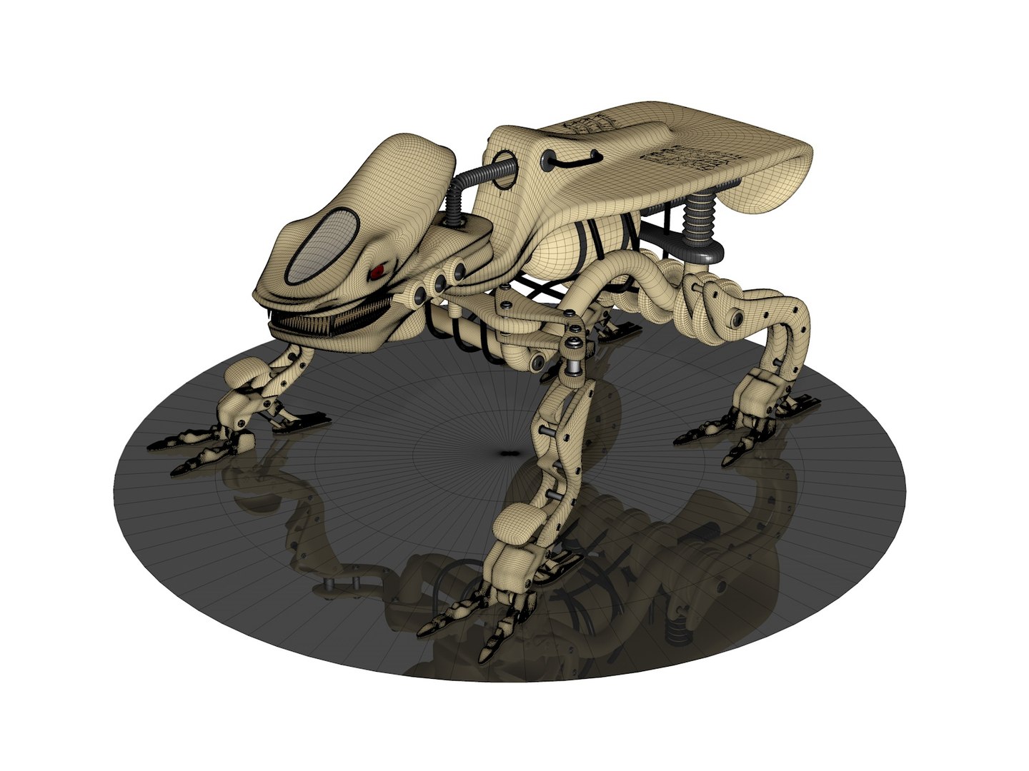 Robot Concept 3D Model - TurboSquid 1516425