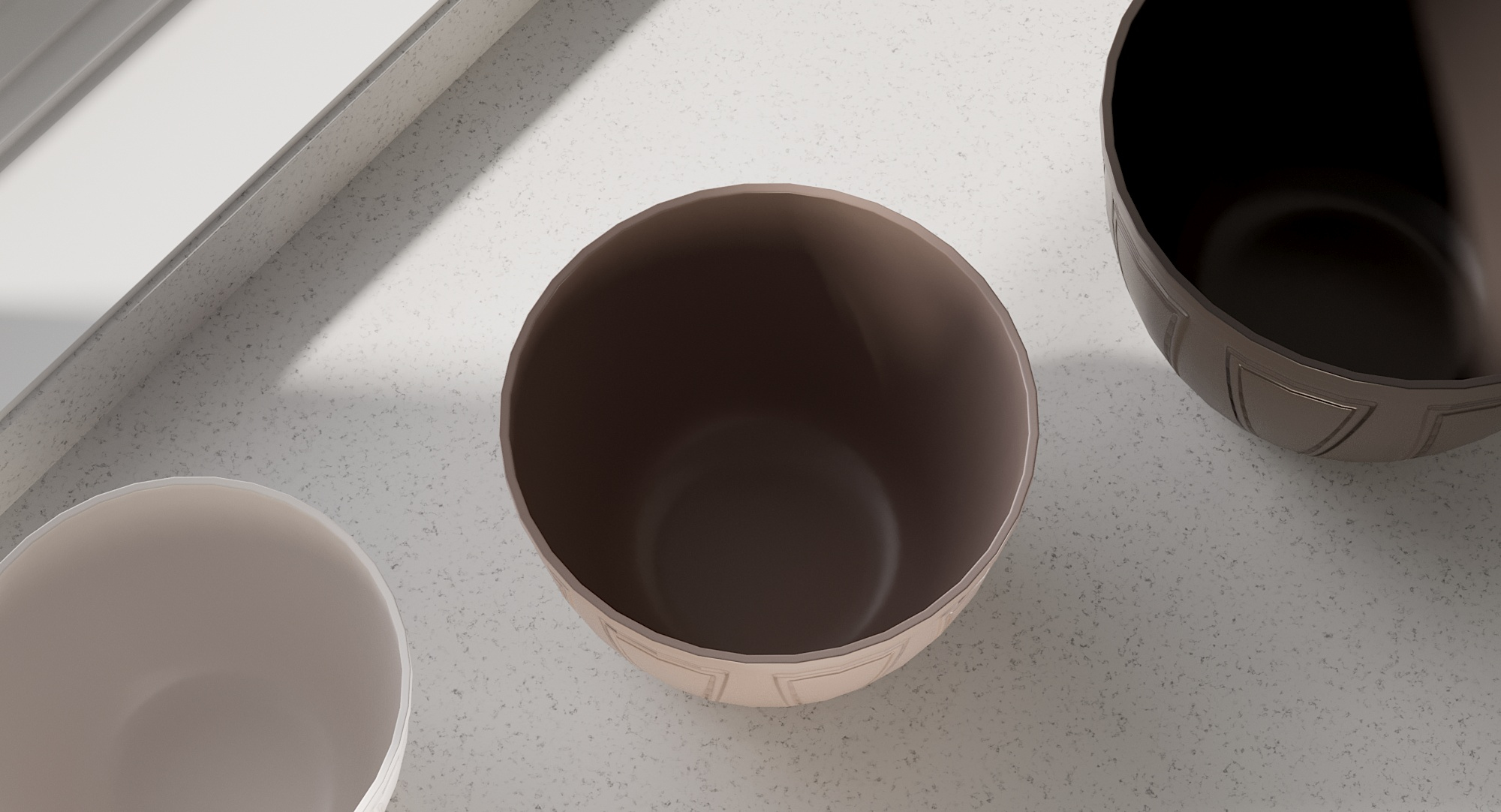 3D realistic carter mixing bowls model - TurboSquid 1444798