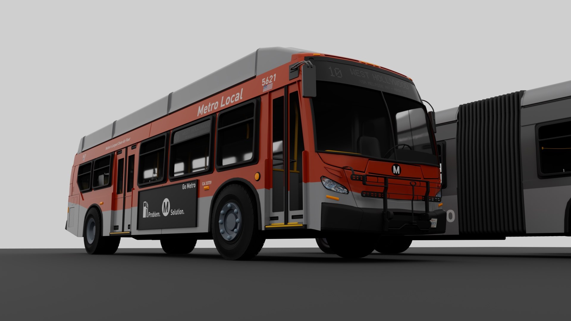 3D New Flyer XN40 - TurboSquid 1827525