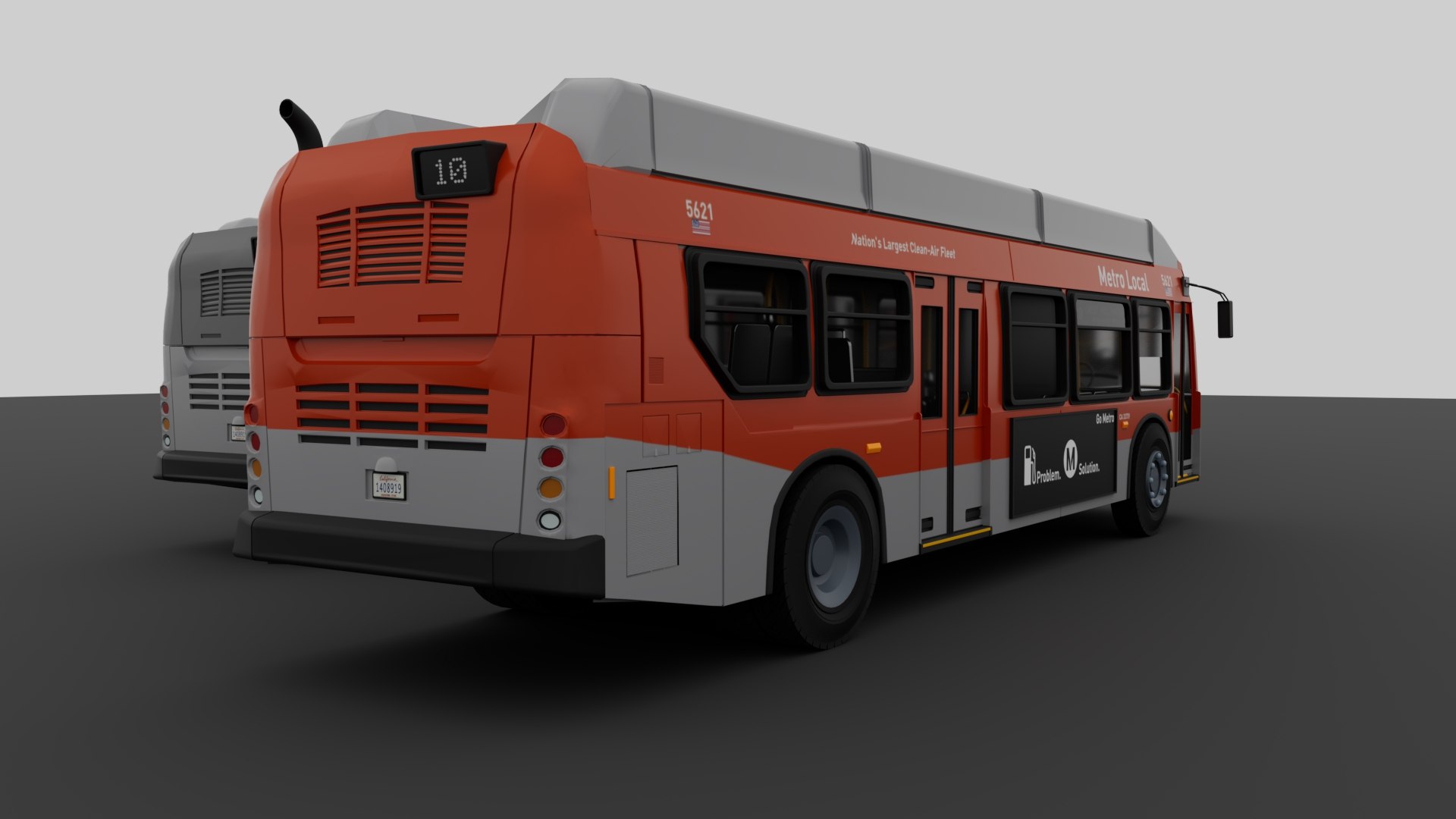 3D New Flyer XN40 - TurboSquid 1827525