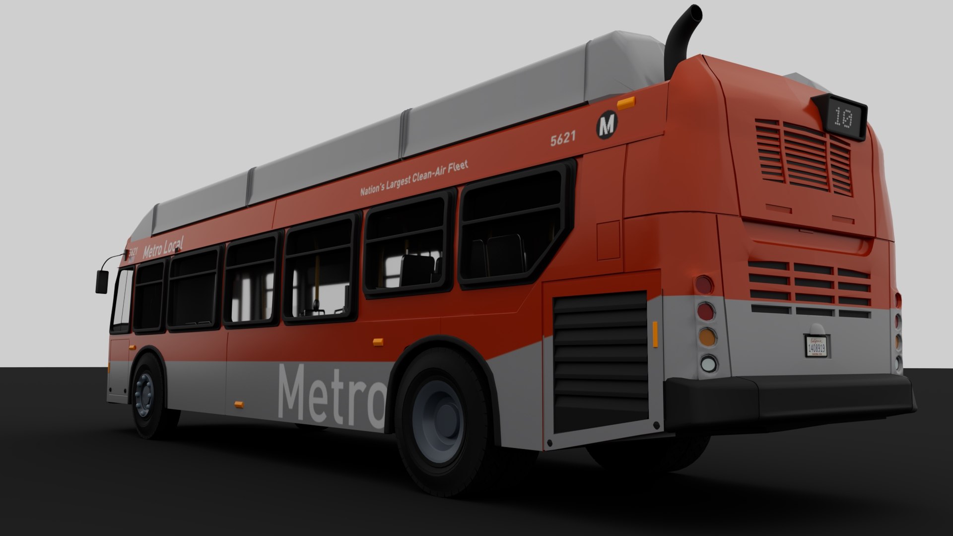 3D New Flyer XN40 - TurboSquid 1827525