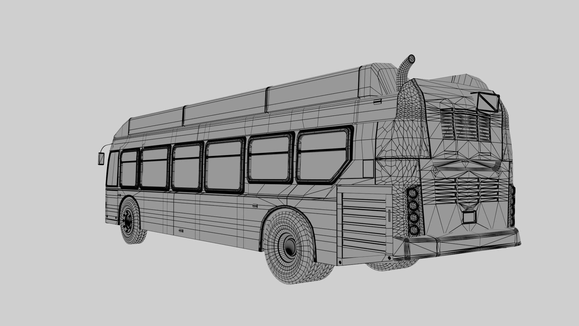 3D New Flyer XN40 - TurboSquid 1827525