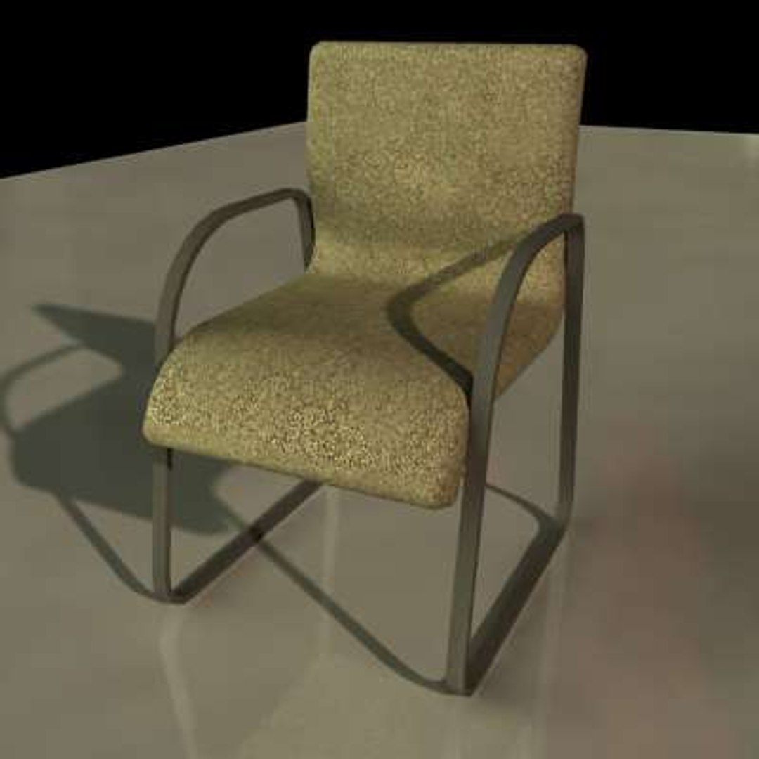 3d model contemporary chair