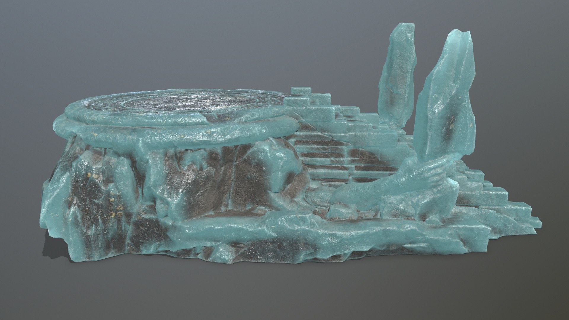 3D Ice Temple - TurboSquid 2146613