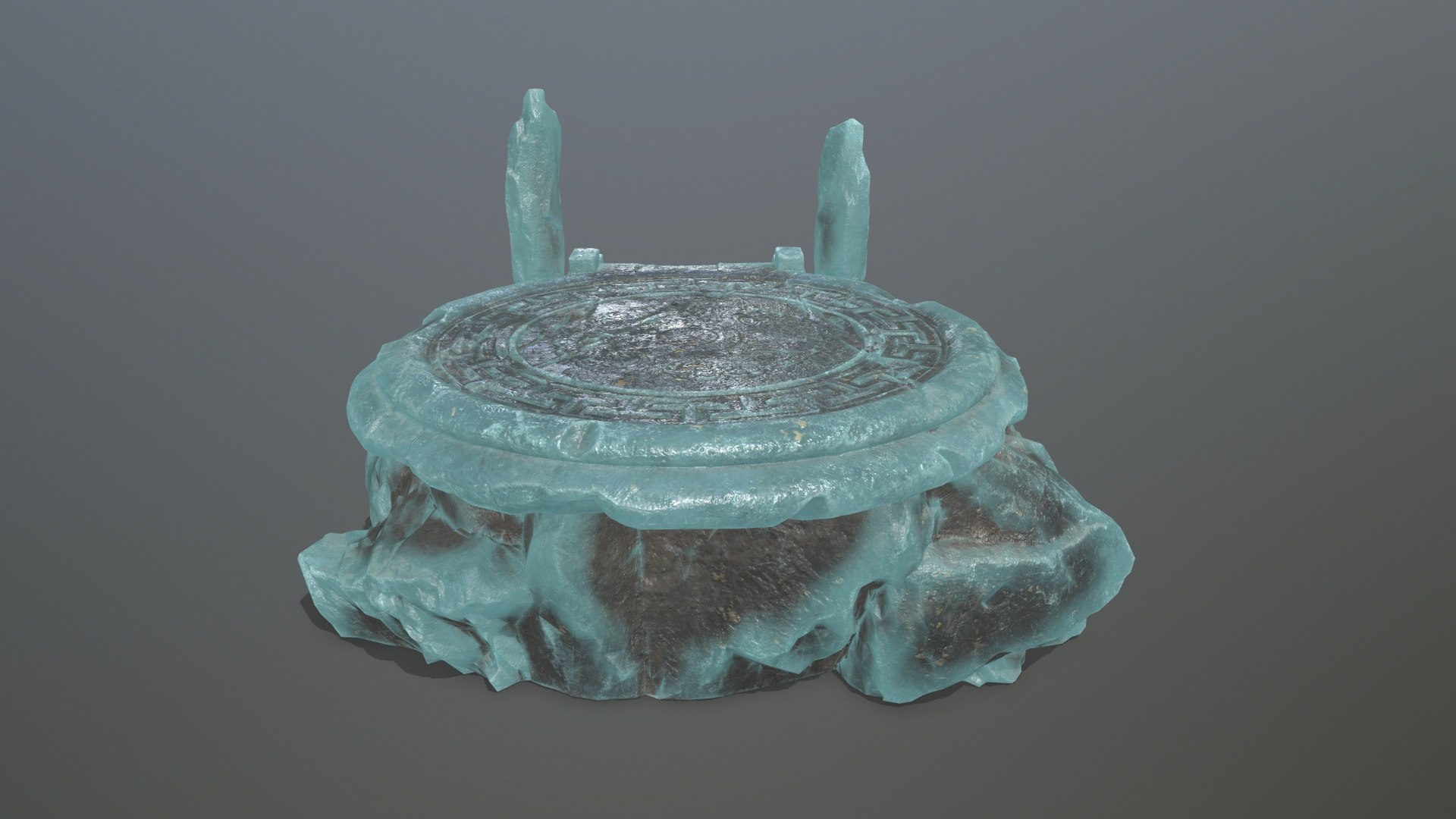 3D Ice Temple - TurboSquid 2146613