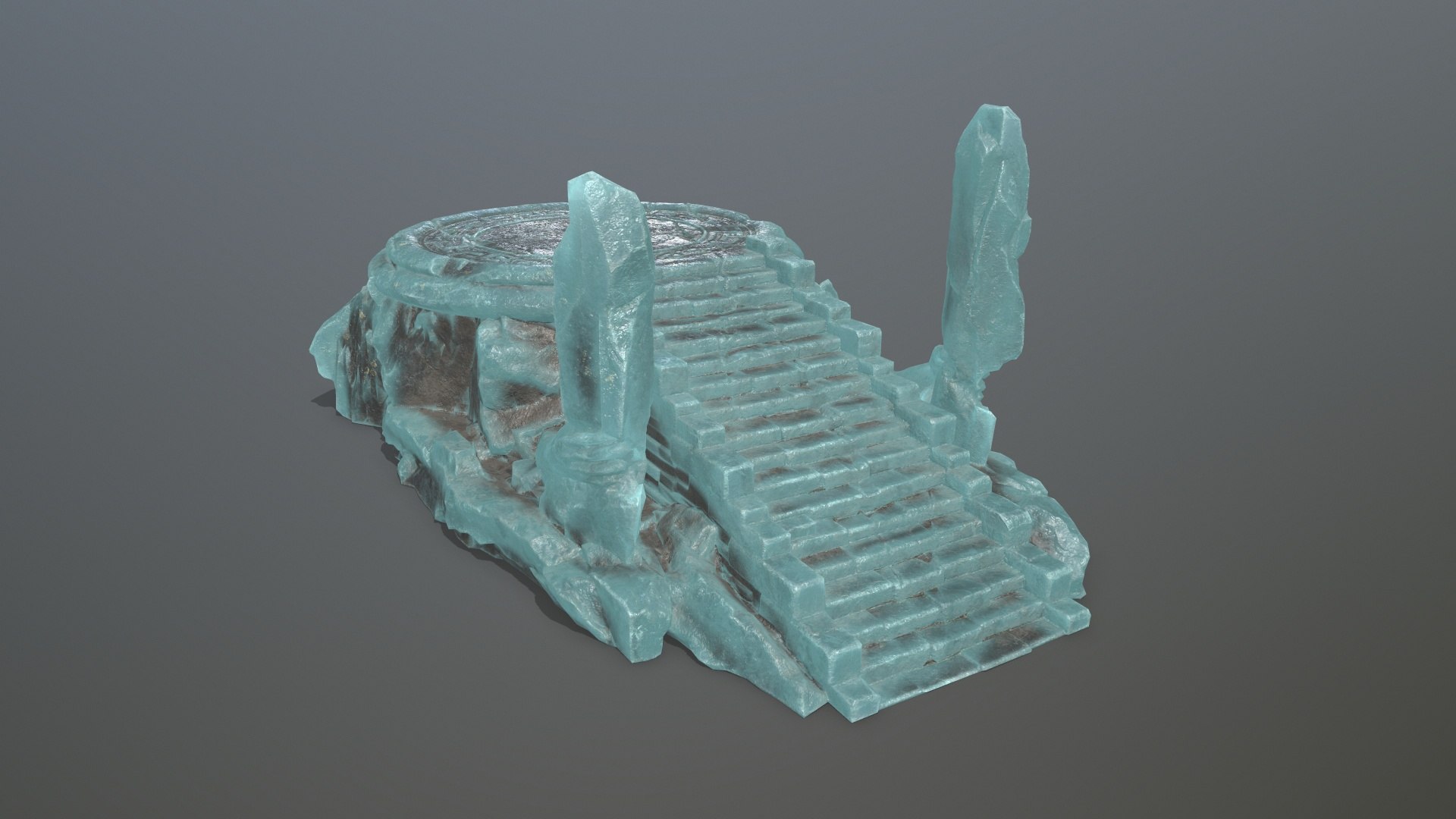 3D Ice Temple - TurboSquid 2146613