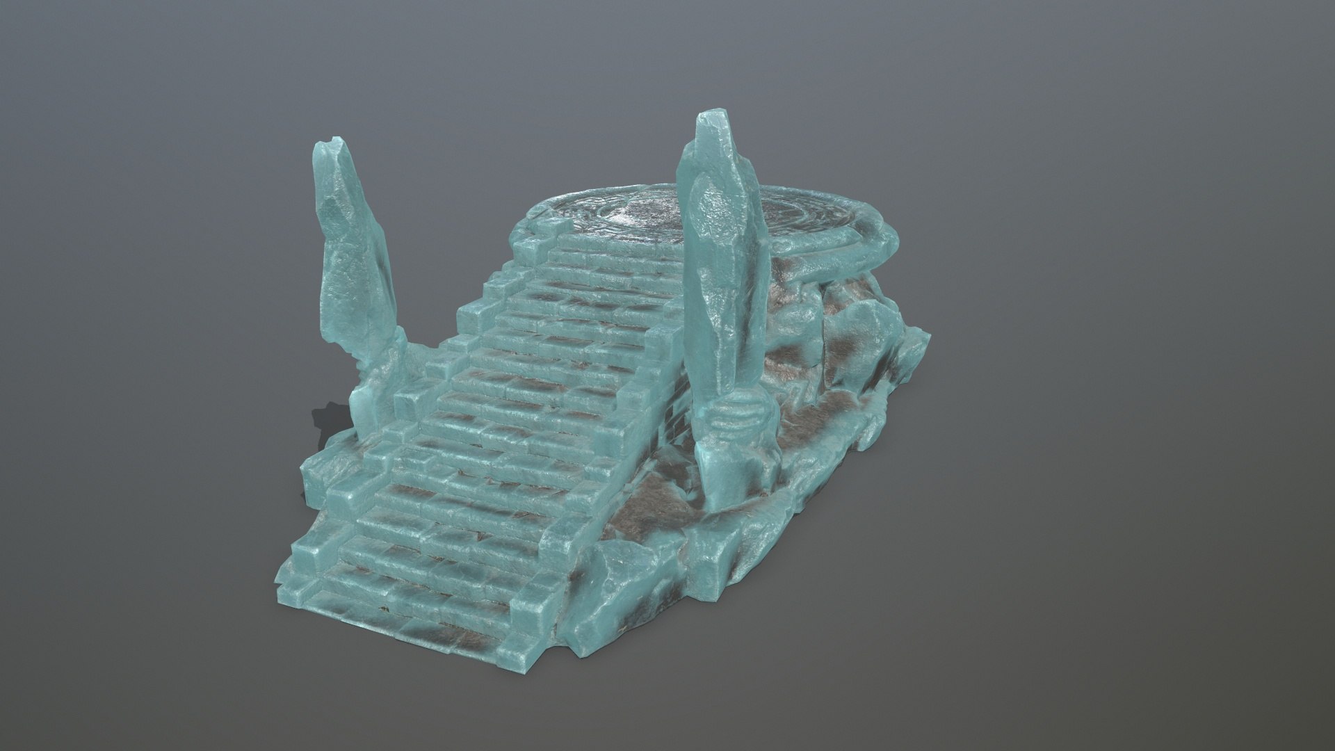 3D Ice Temple - TurboSquid 2146613