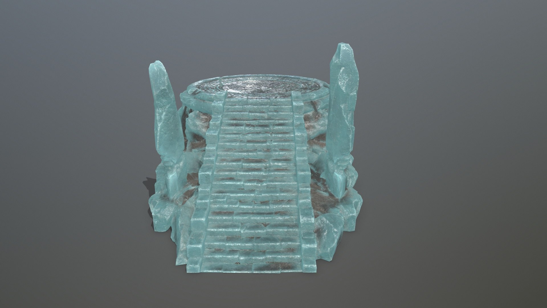 3D Ice Temple - TurboSquid 2146613