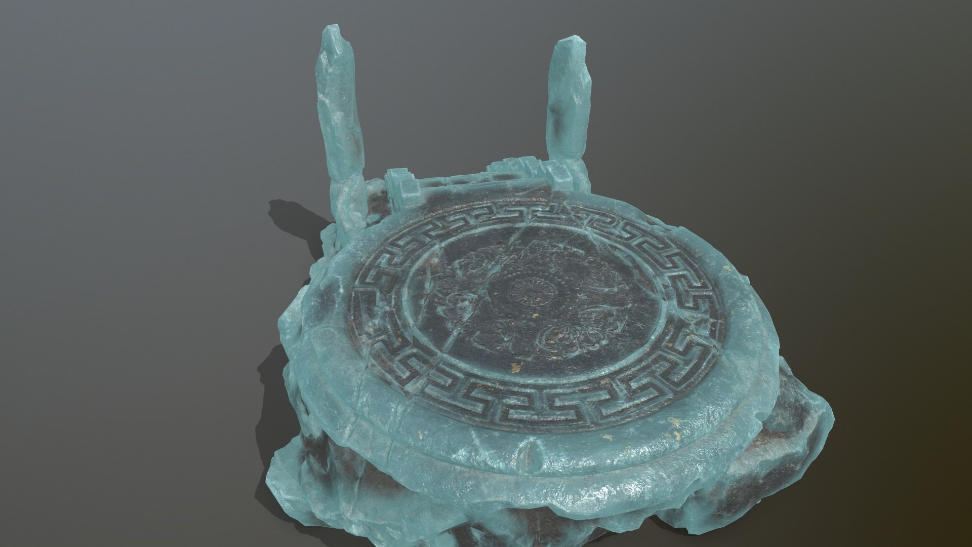 3D Ice Temple - TurboSquid 2146613