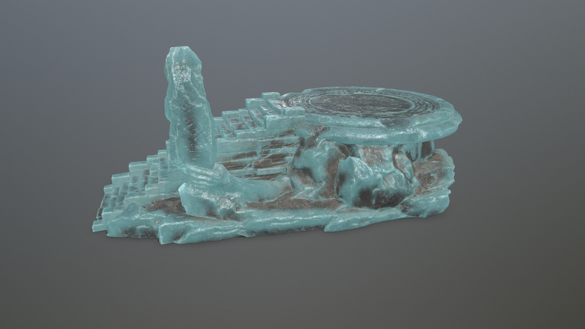 3D Ice Temple - TurboSquid 2146613
