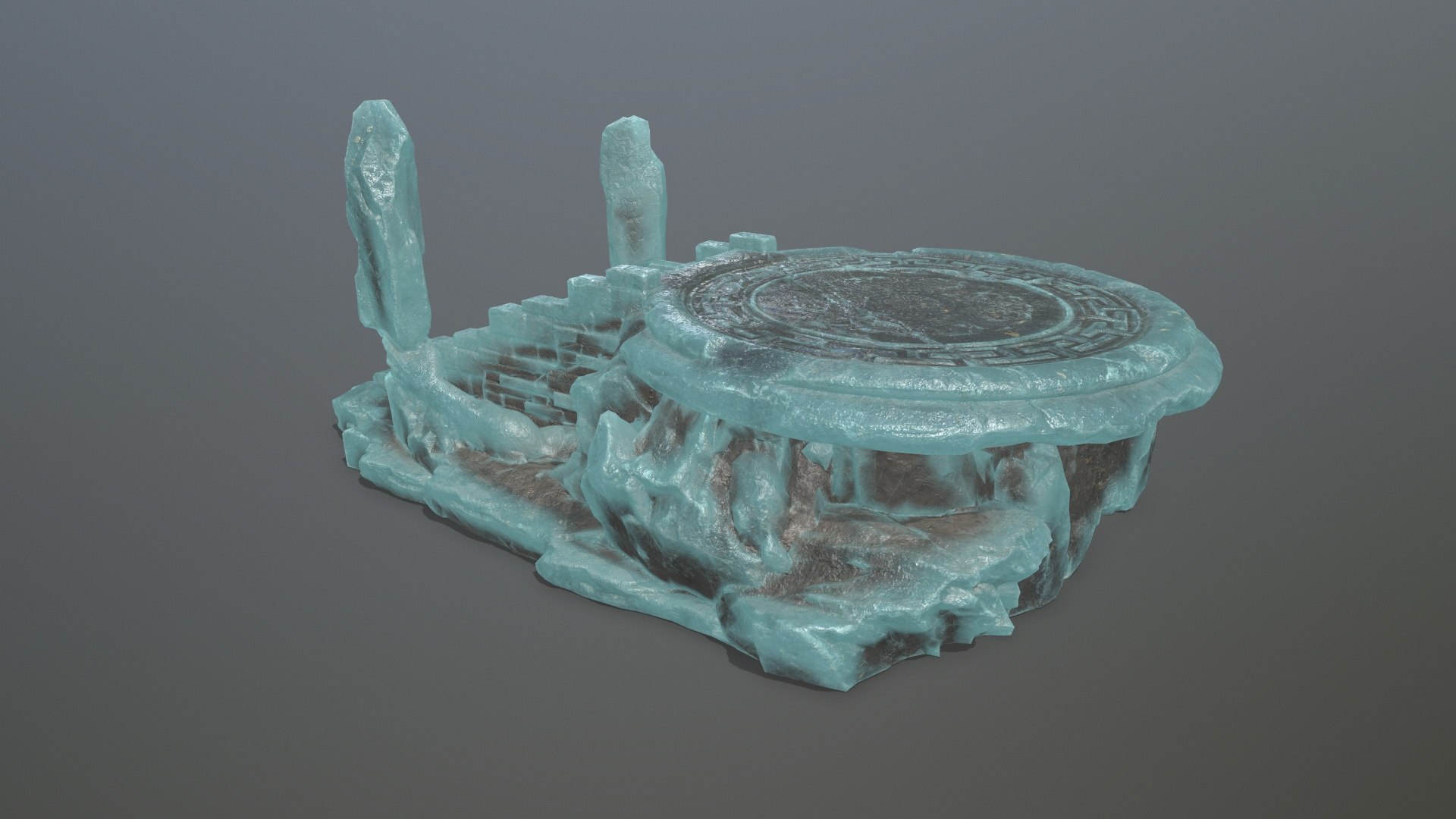 3D Ice Temple - TurboSquid 2146613