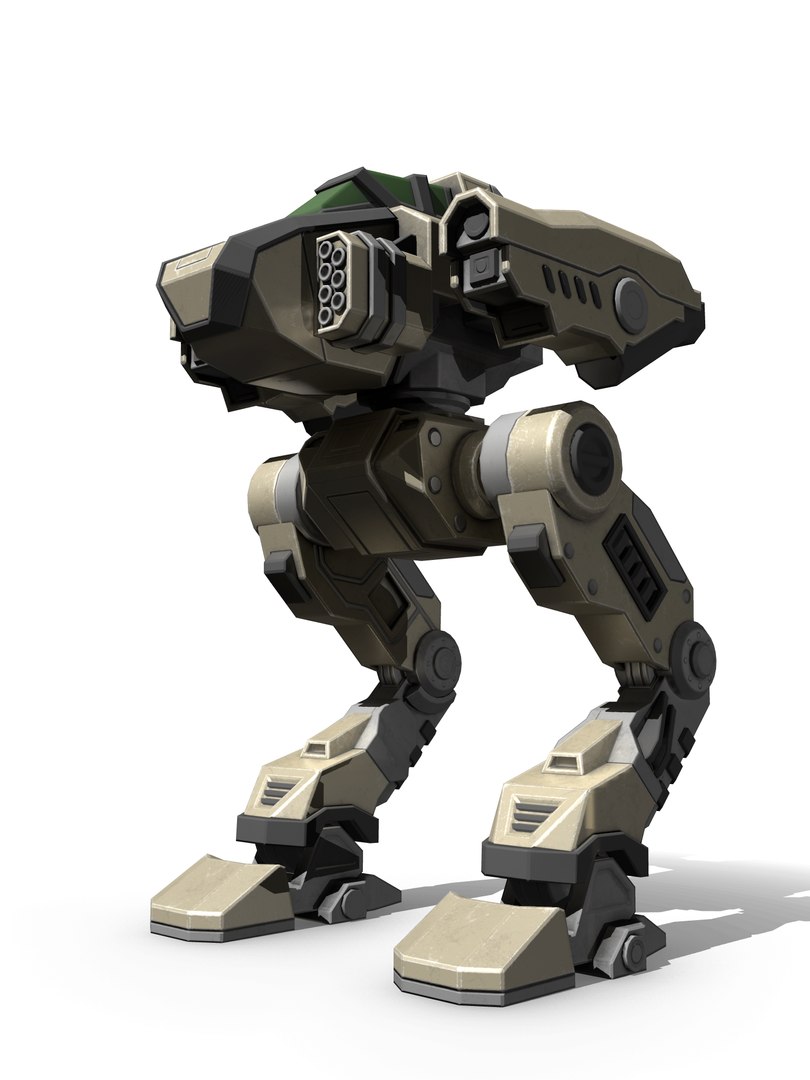 Battle Mech Ferret Model - TurboSquid 1519191