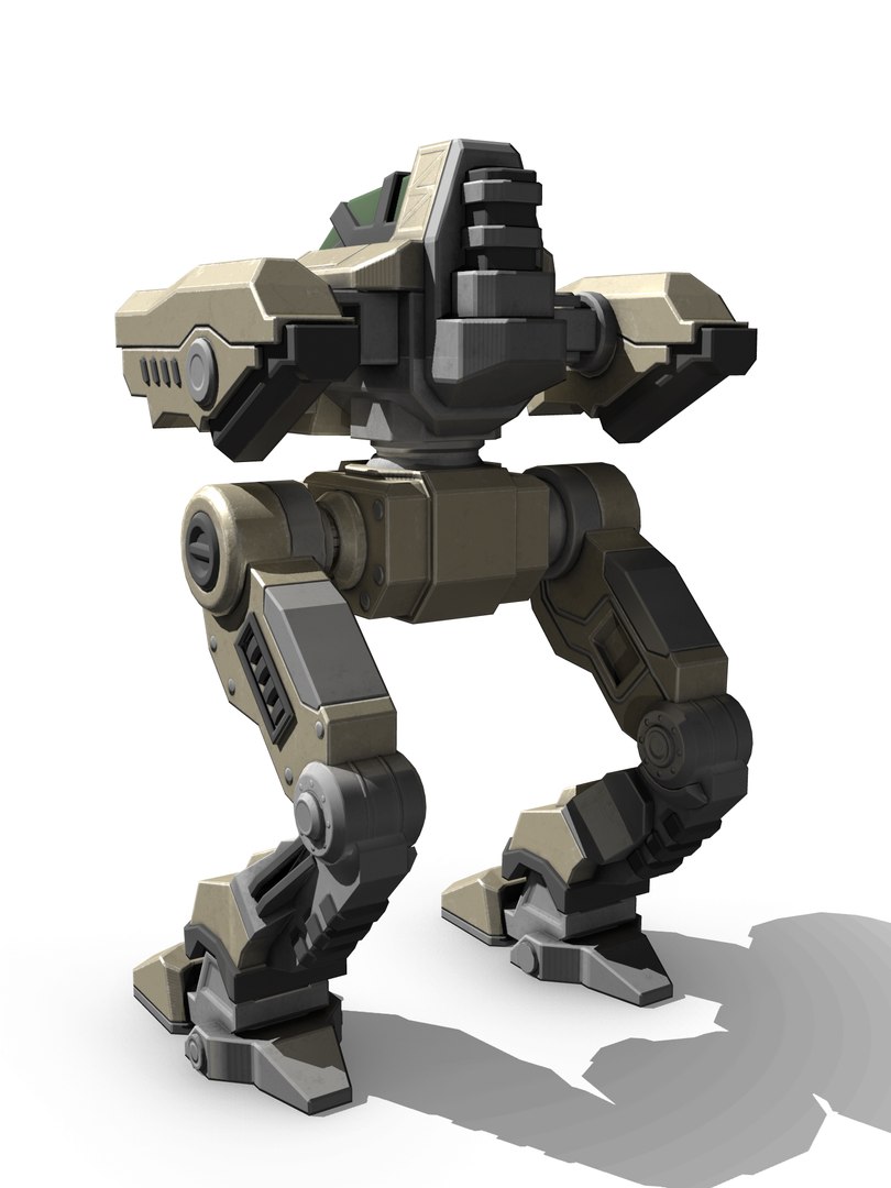 Battle Mech Ferret Model - TurboSquid 1519191