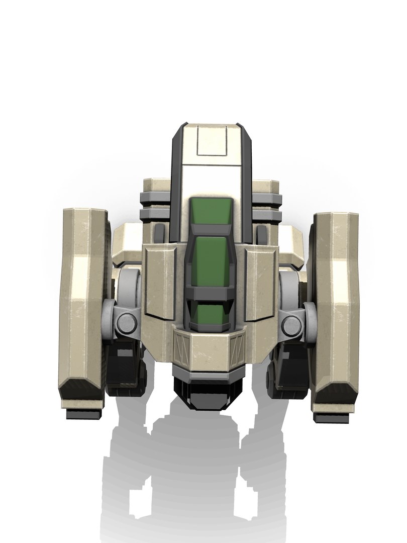 Battle Mech Ferret Model - TurboSquid 1519191