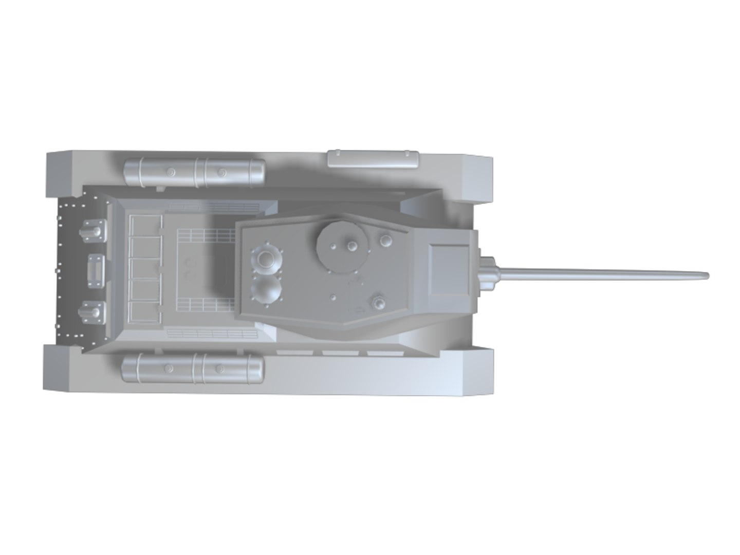 Free World War Tank 3d Model