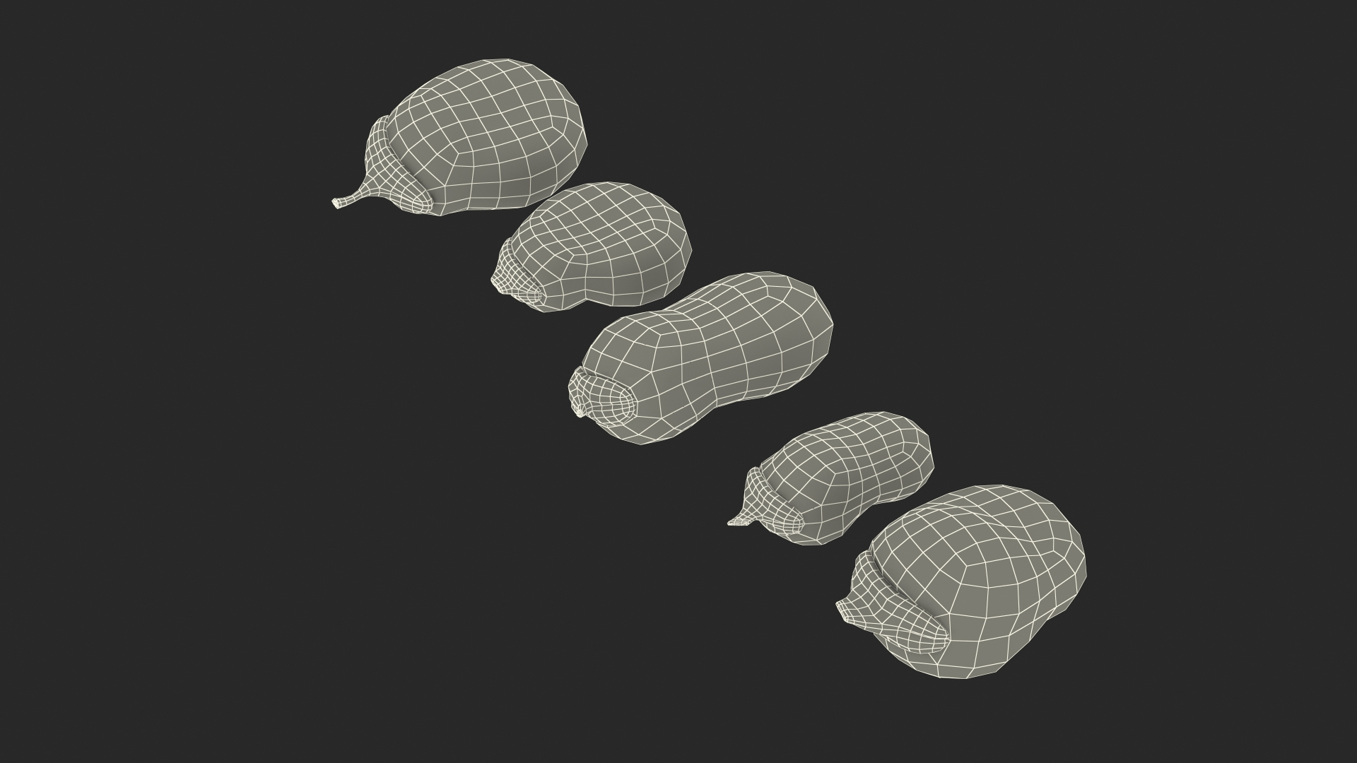 Fresh Broad Beans 3D Model - TurboSquid 1839421