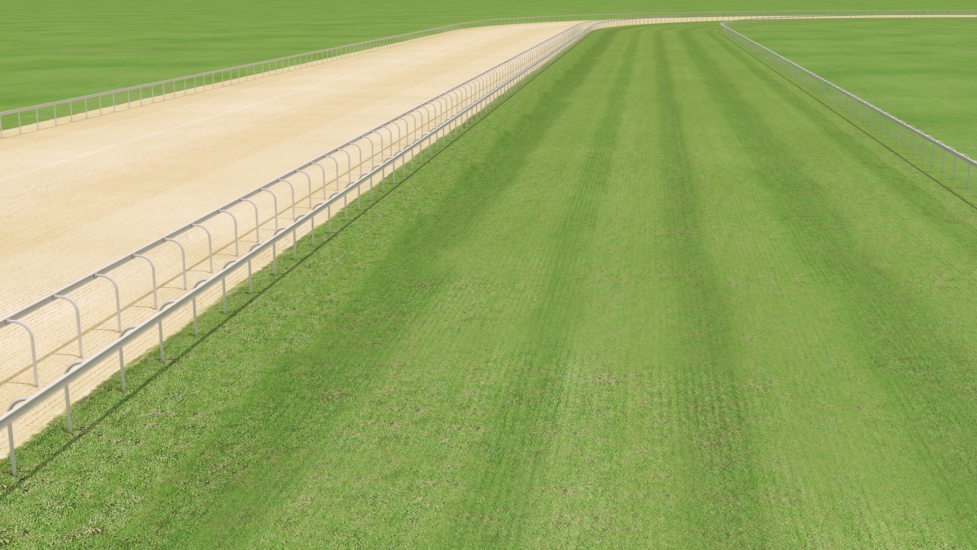3D Model Horse Track Road - TurboSquid 2270055