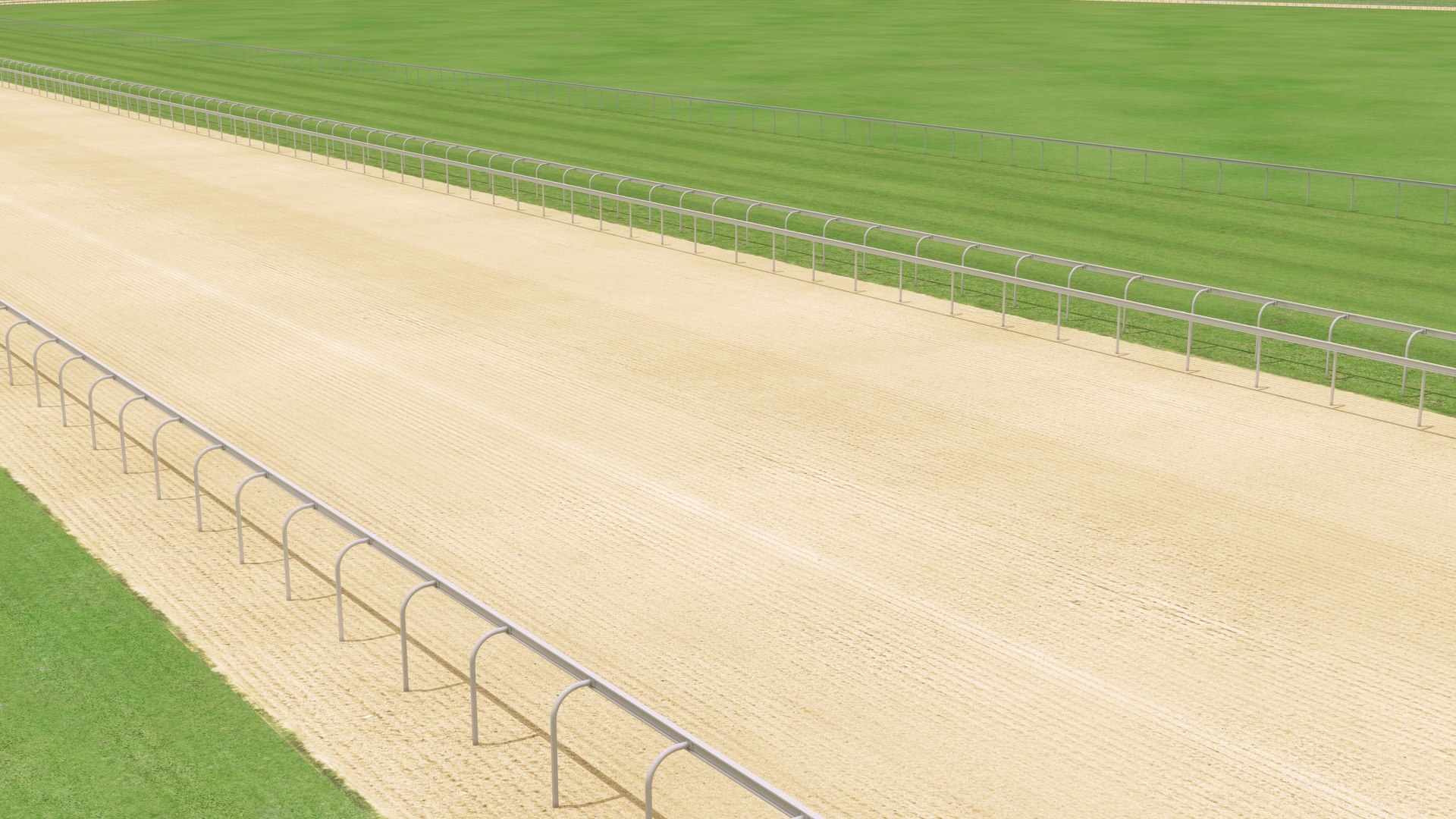 3D Model Horse Track Road - TurboSquid 2270055