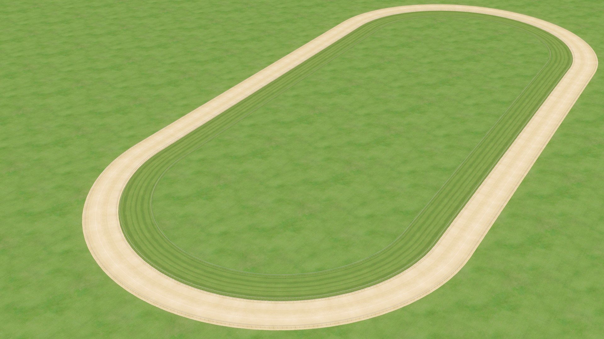 3D Model Horse Track Road - TurboSquid 2270055