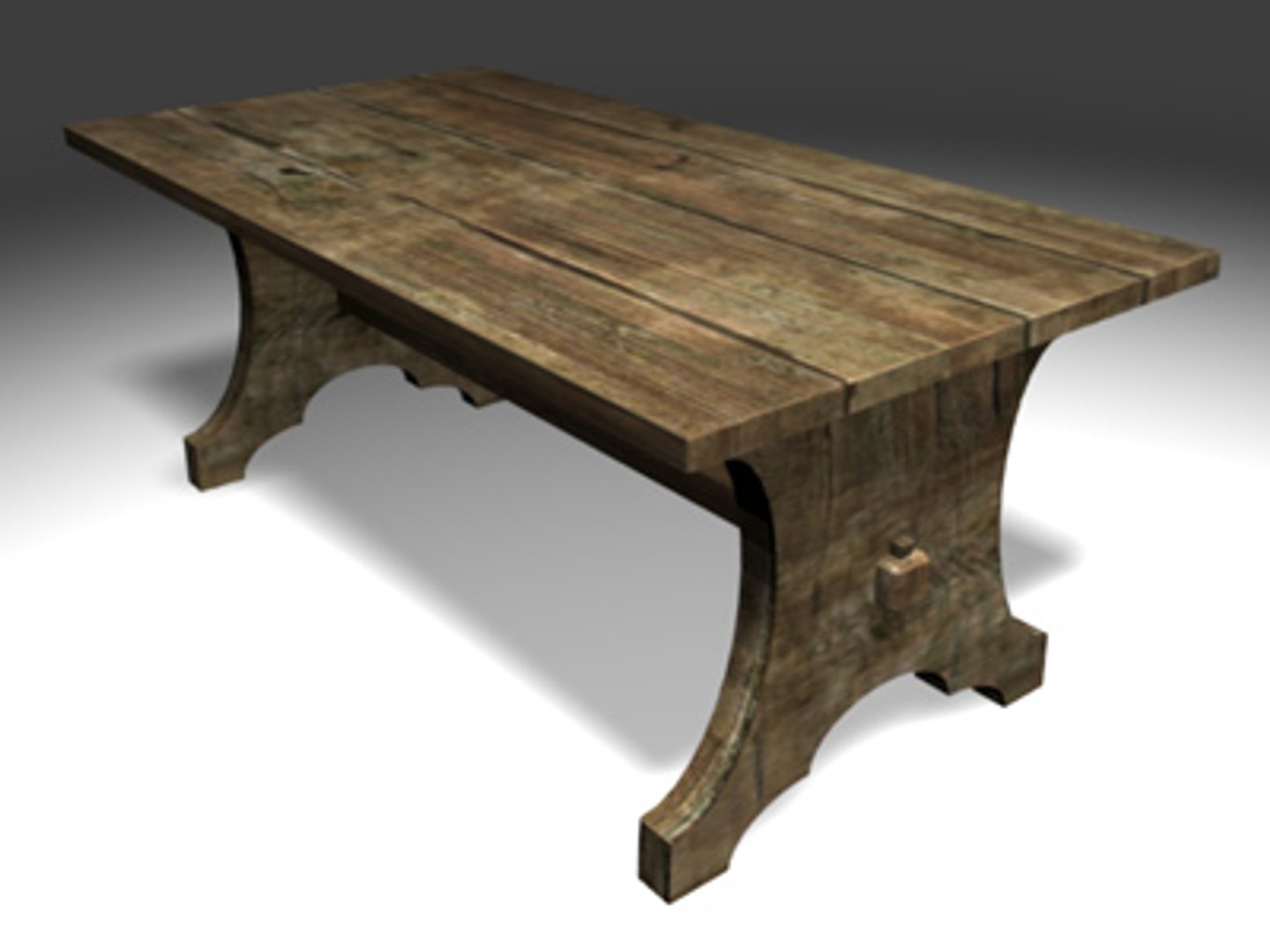Gothic Table Modeled Blend