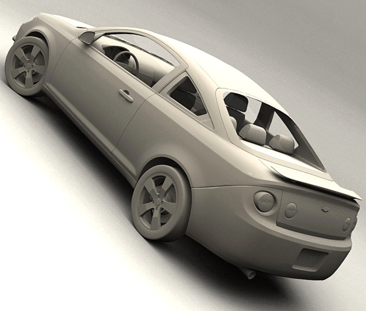 2007 Chevrolet Cobalt Lt 3d Model