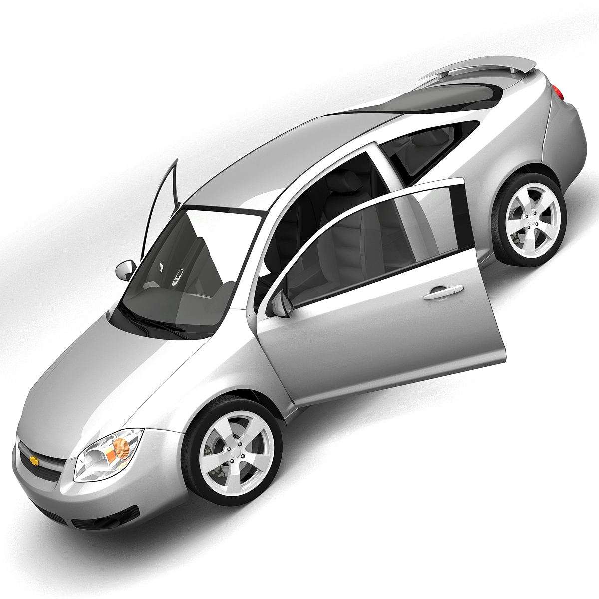 2007 chevrolet cobalt lt 3d model