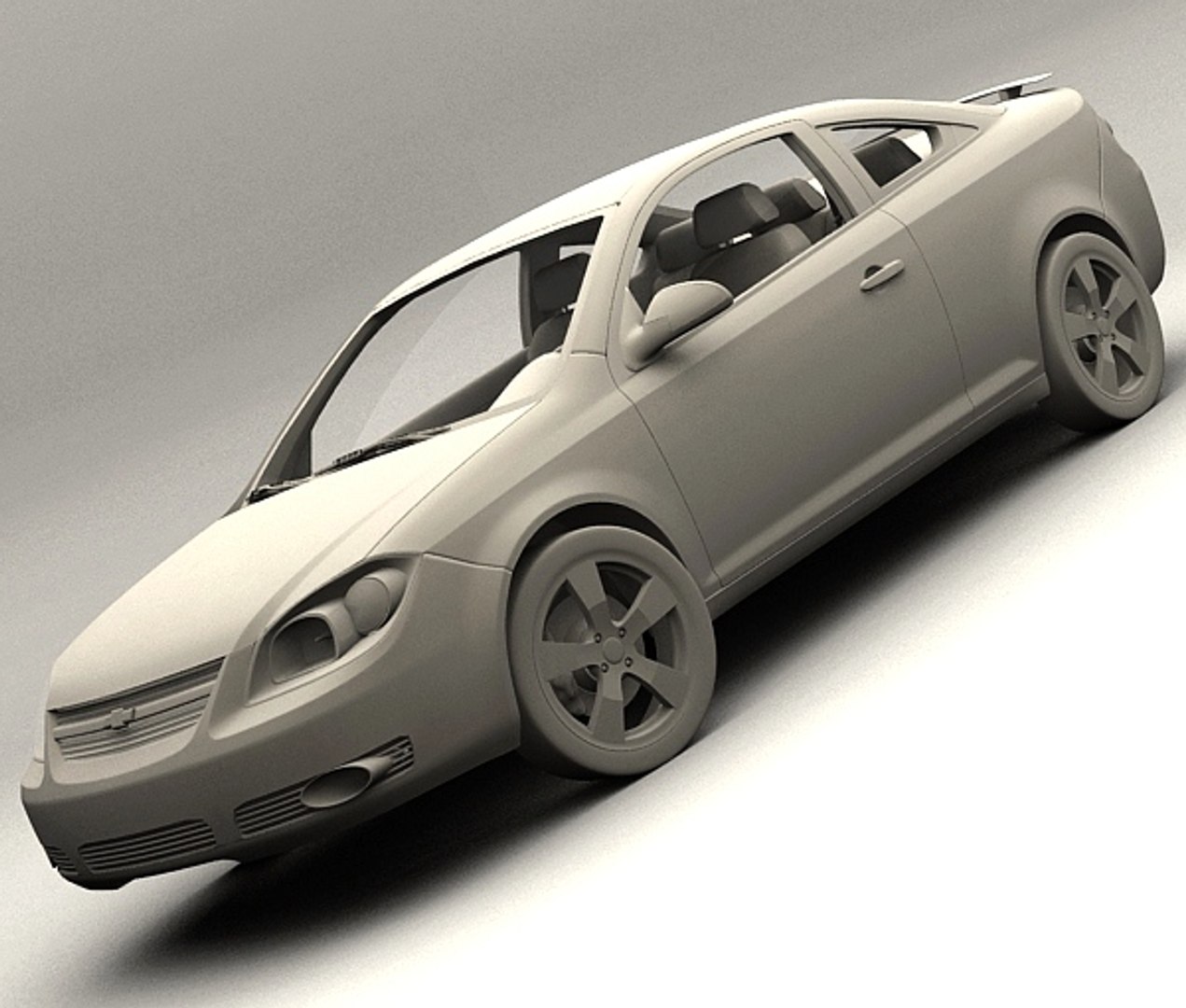 2007 Chevrolet Cobalt Lt 3d Model