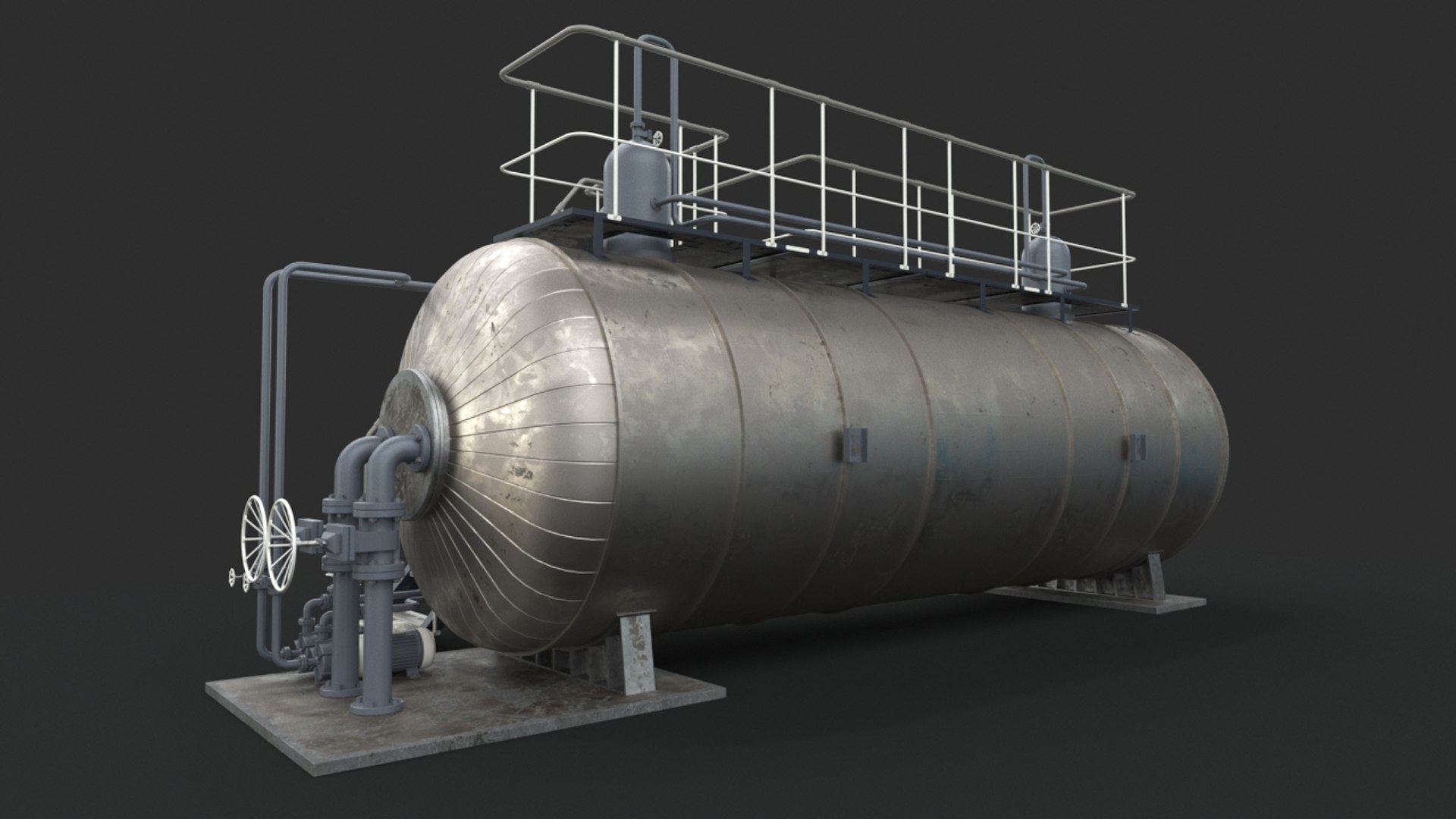 Oil Device Industrial 3D Model - TurboSquid 1357921