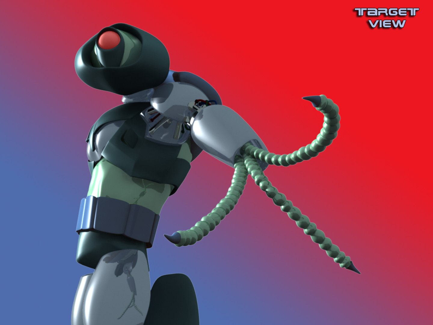 Robot Droid 3d Model