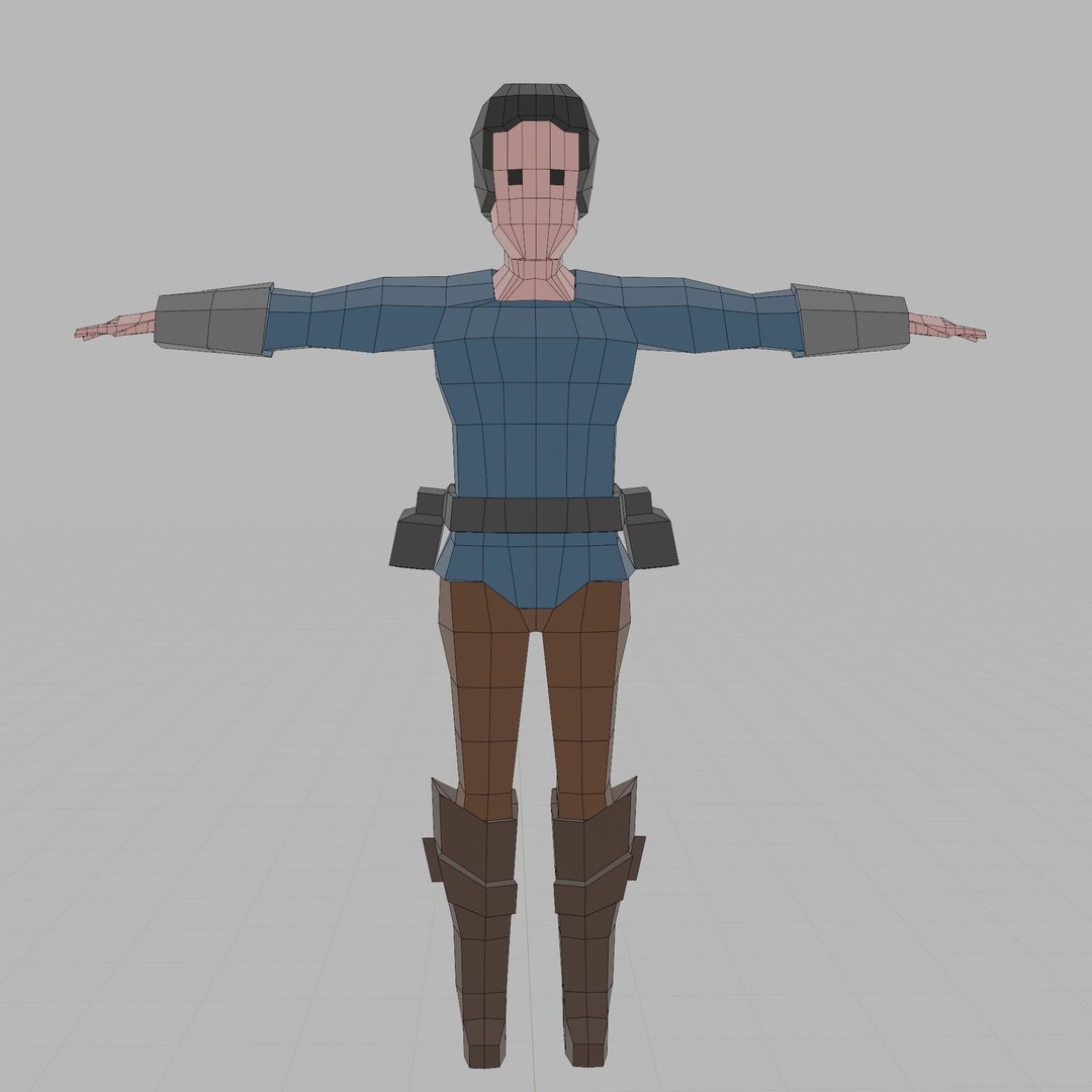 3D Low Poly Warriors Collection Pack - TurboSquid 2169192