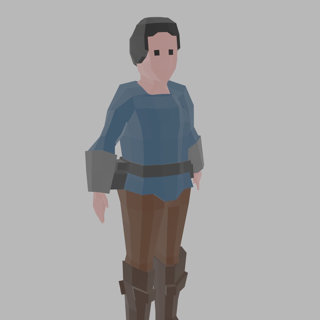 3D Low Poly Warriors Collection Pack - TurboSquid 2169192