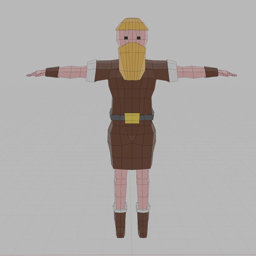 3D Low Poly Warriors Collection Pack - TurboSquid 2169192