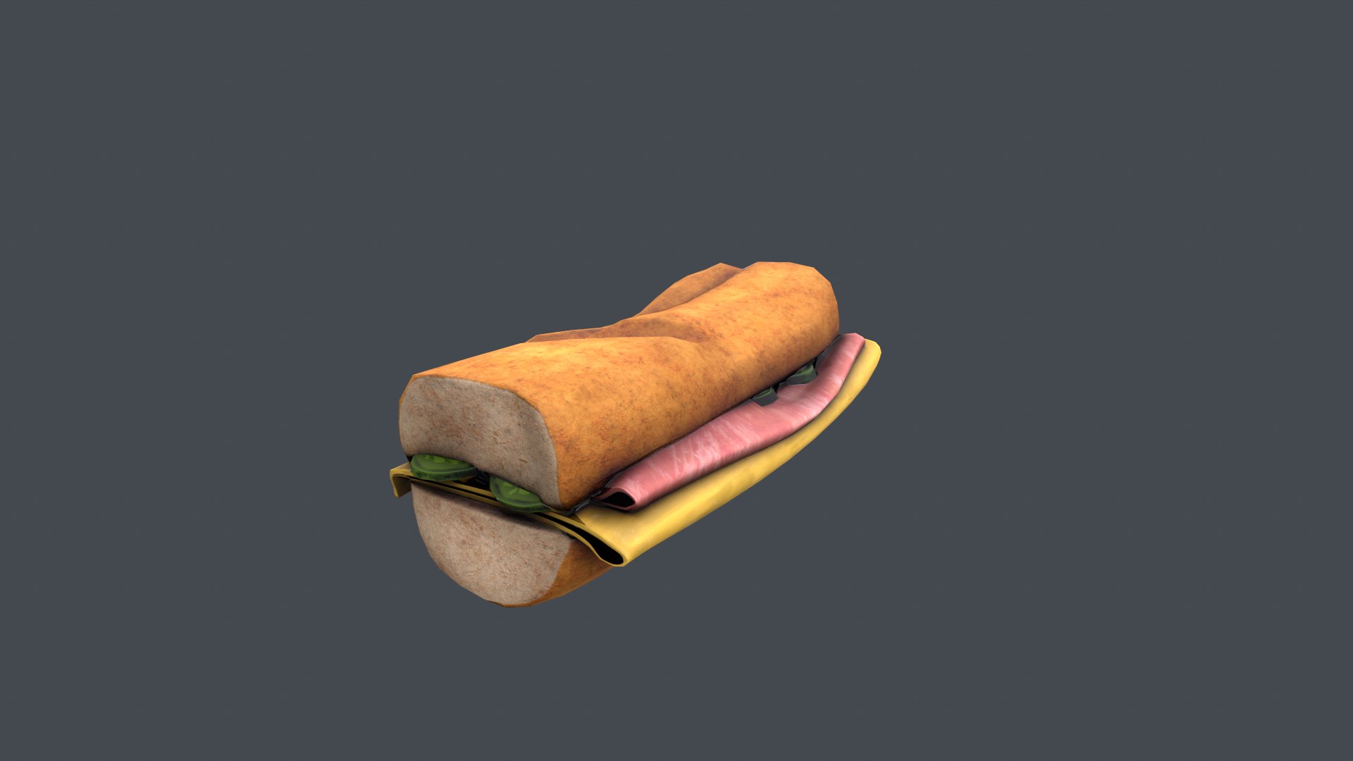 Sandwich Model - TurboSquid 2366447