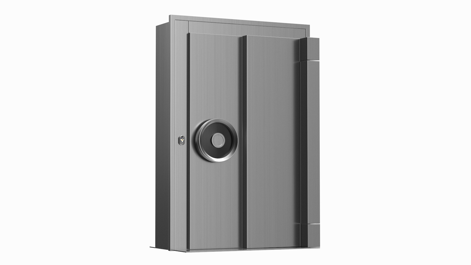 3D Vault Door With Biometric FingerLock - TurboSquid 2355250