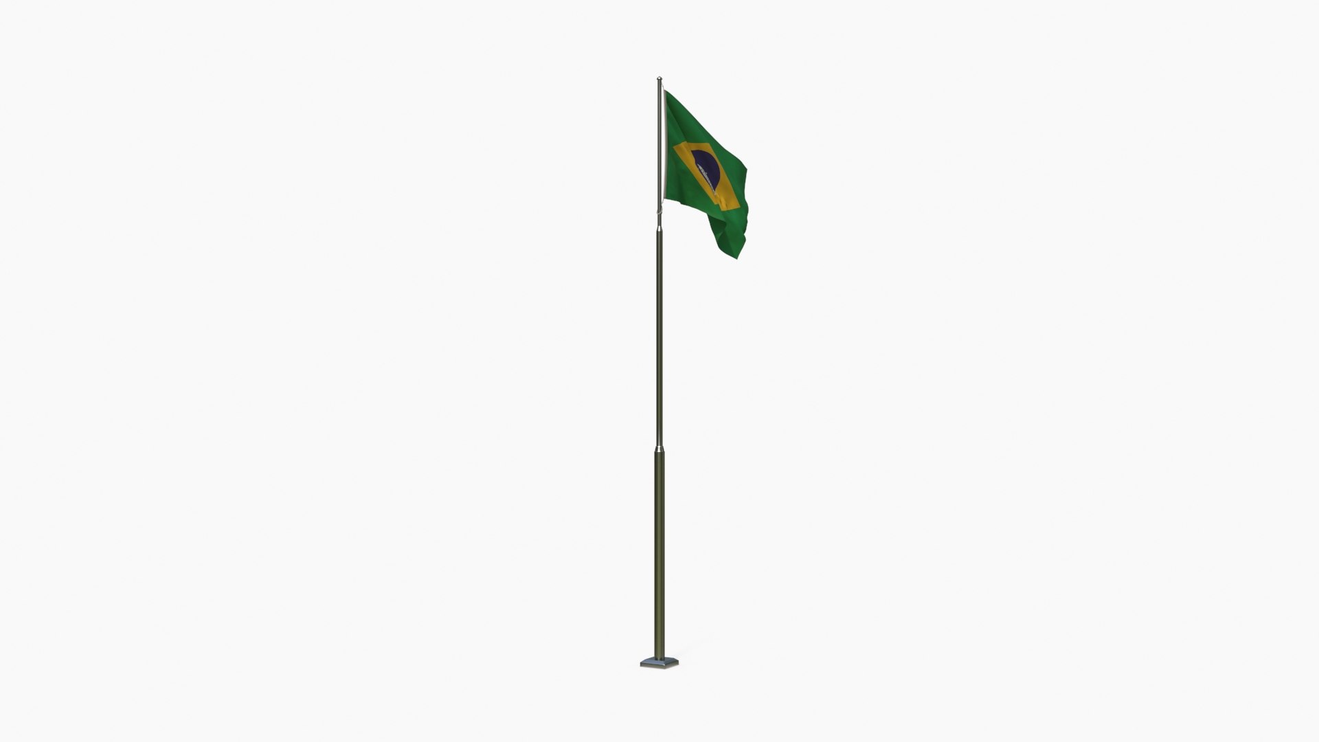 3D Animated Brazil Flag - TurboSquid 1794127
