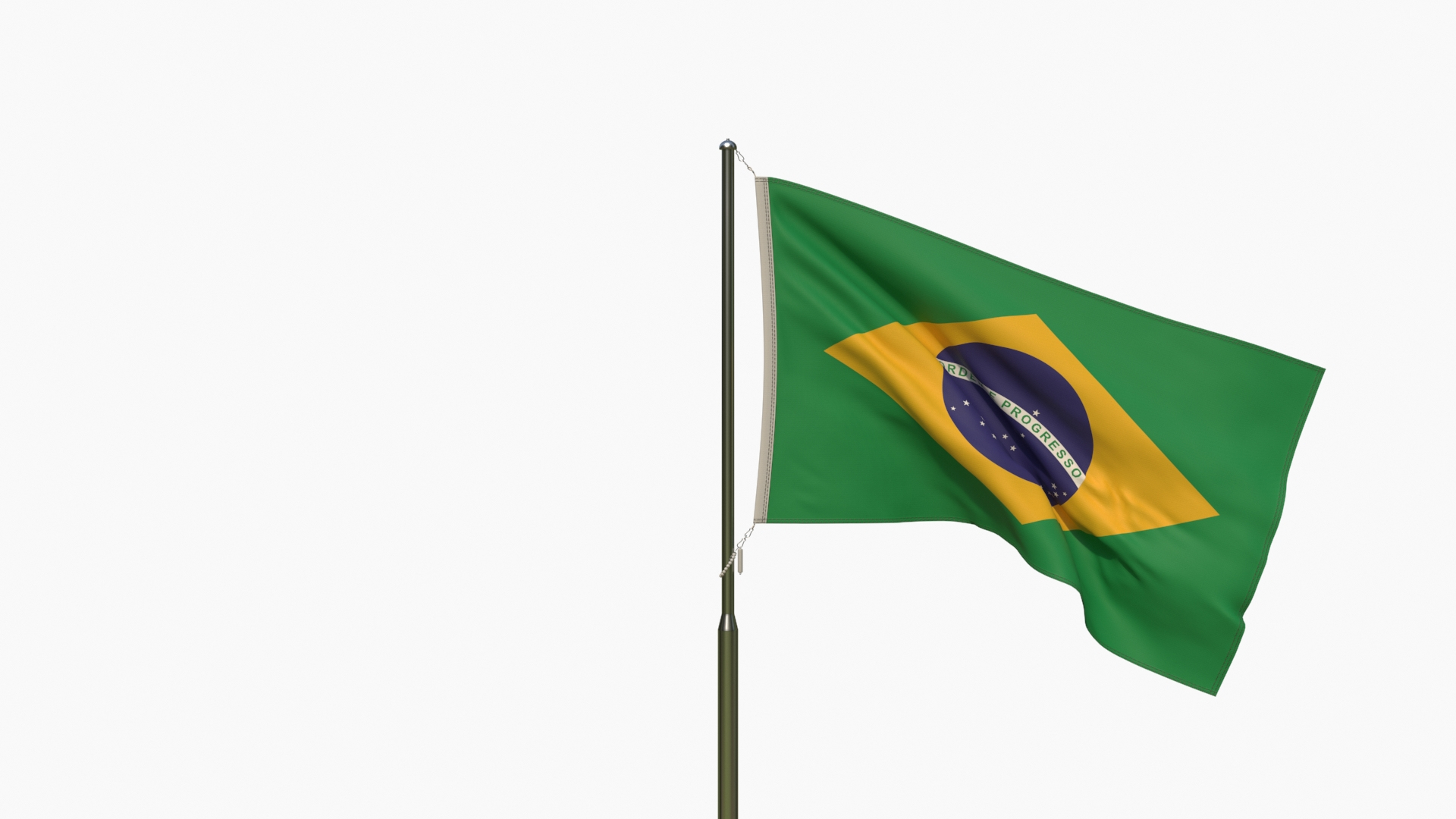 3D Animated Brazil Flag - TurboSquid 1794127