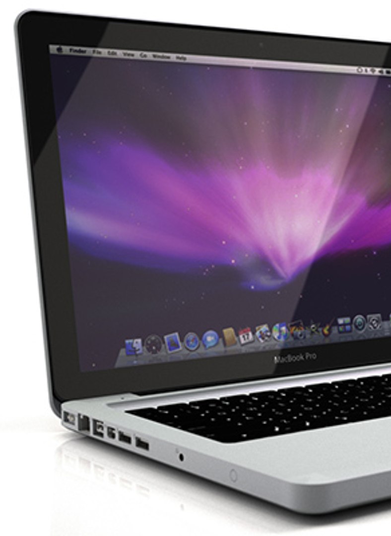 3d Apple Macbook Pro Led