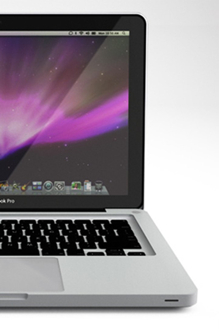 3d Apple Macbook Pro Led