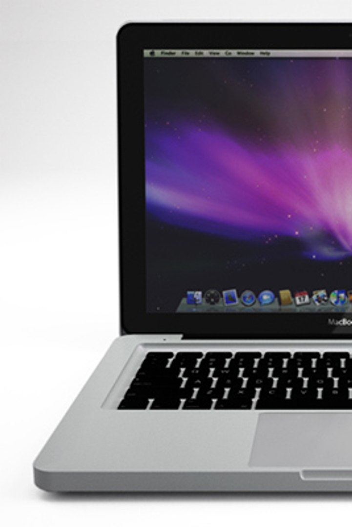 3d Apple Macbook Pro Led