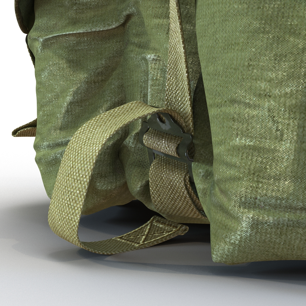 military backpack 2 3d model