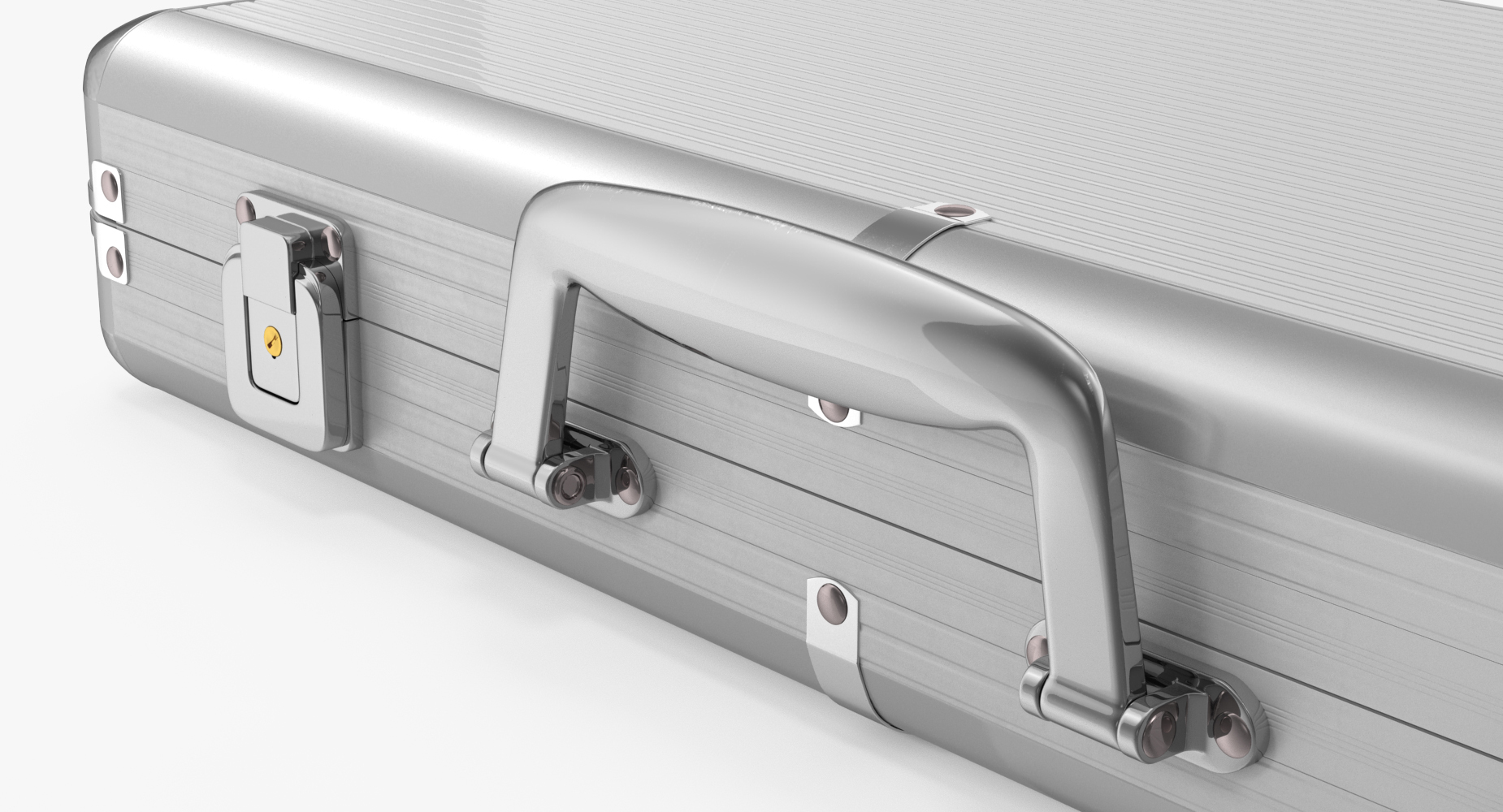 Aluminum case money 3D model - TurboSquid 1232642